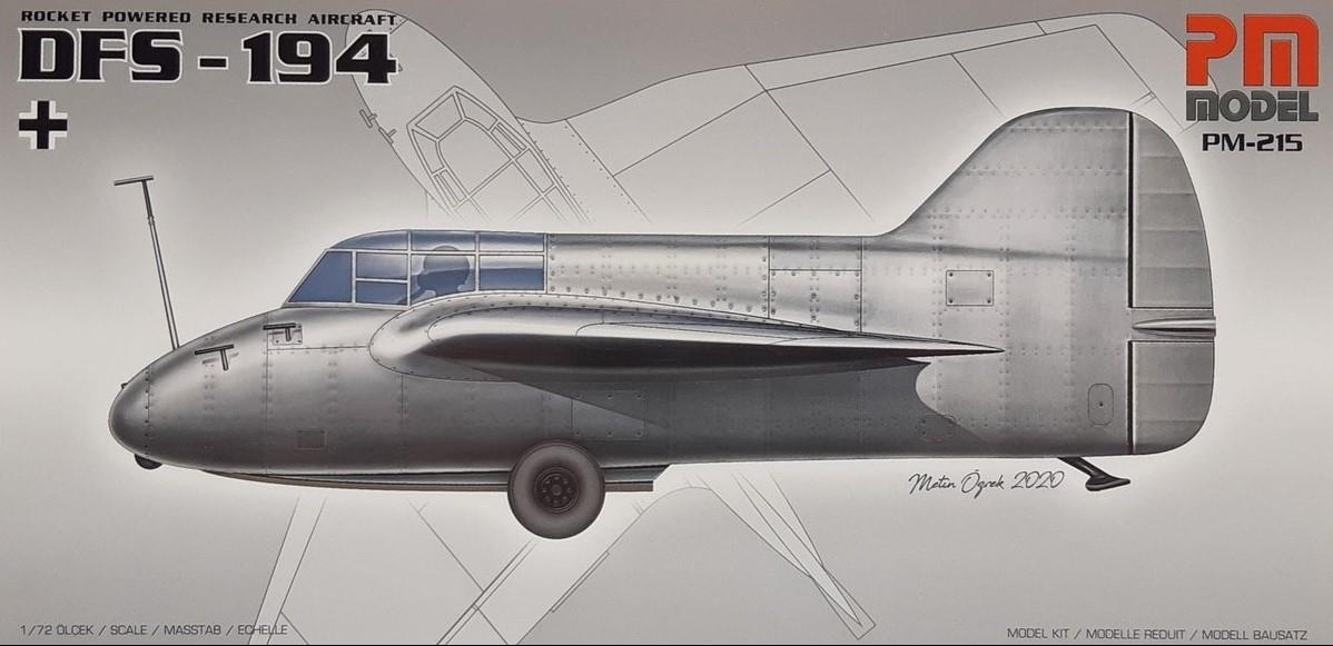 Rocket Powered Research Aircraft DFS-194 Pm Model Roket Motorlu Uçak ...